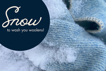 Snow to Wash Your Woolens – Revolution Wool Company