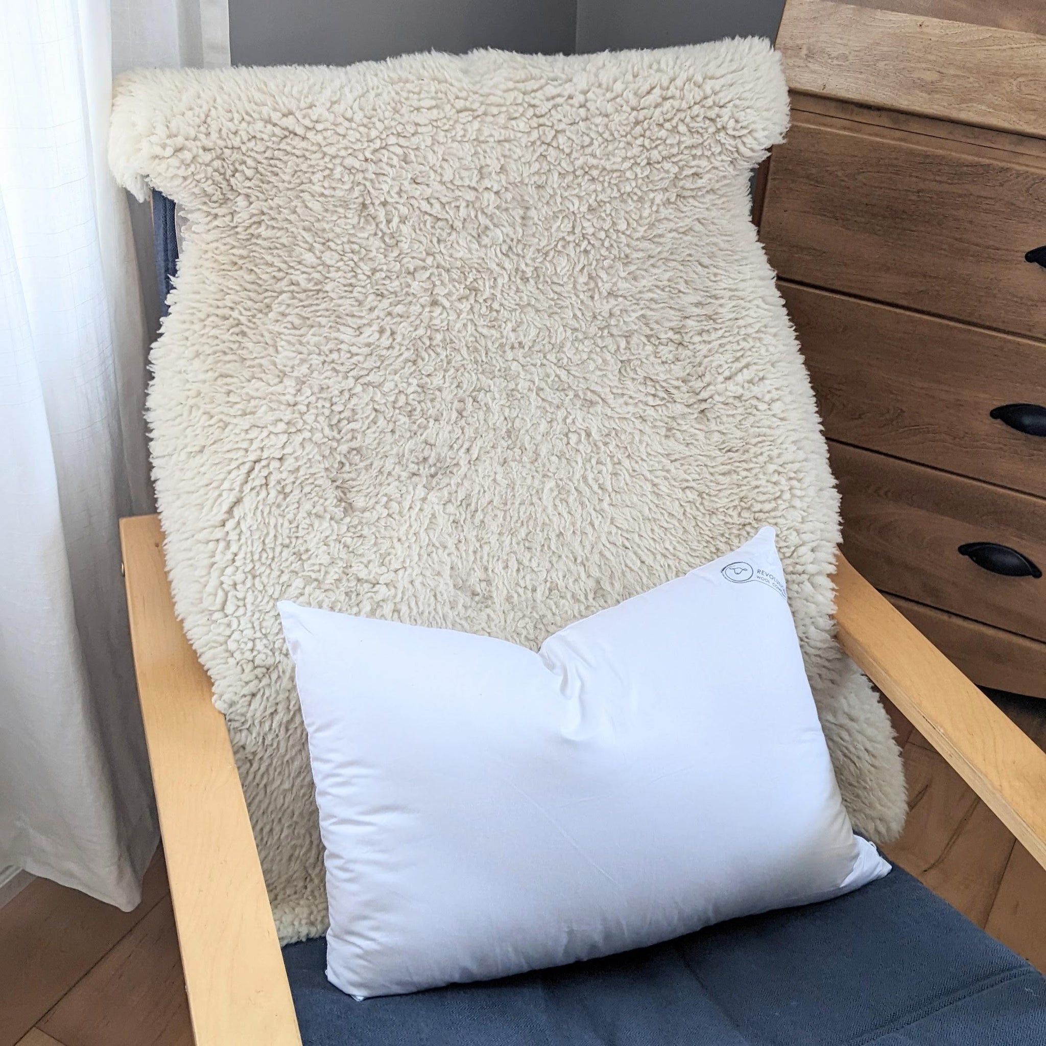 Pure Wool Filled Pillow – Revolution Wool Company