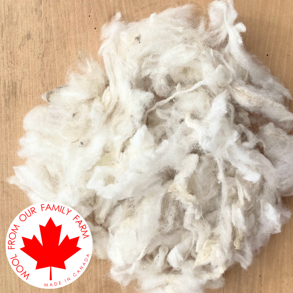 100% Pure Loose Wool Fill – Natural Stuffing for Pillows, Plush Toys ...